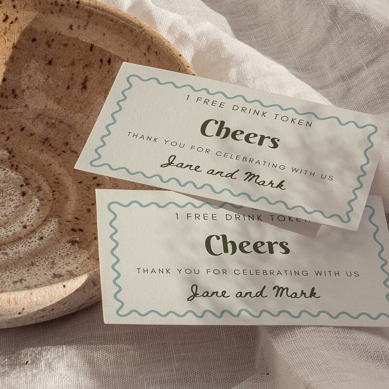 Drink Tickets - Etsy