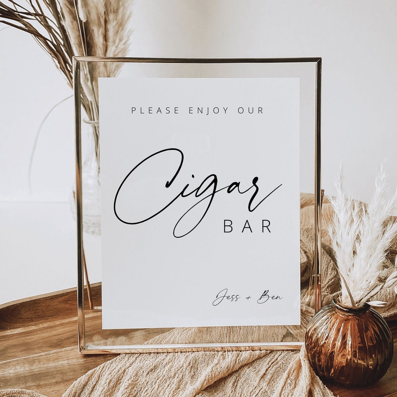 Cigar Bar Sign - Etsy