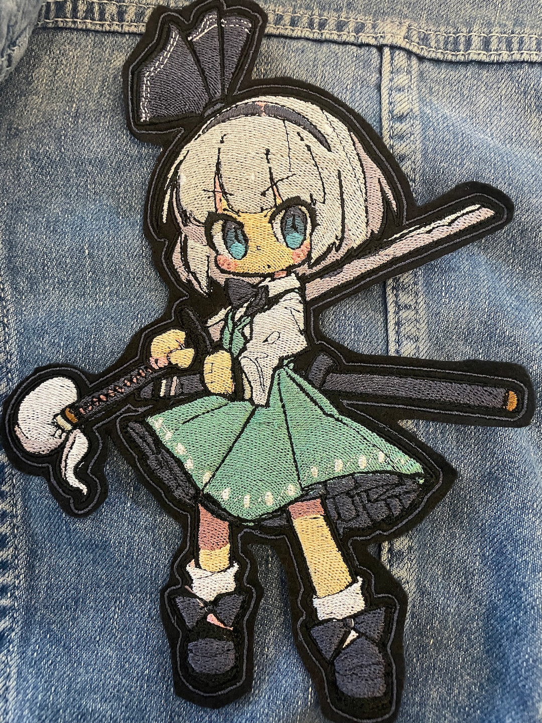 Youmu Konpaku Touhou Project Embroidered Patch // Art Anime Character ...