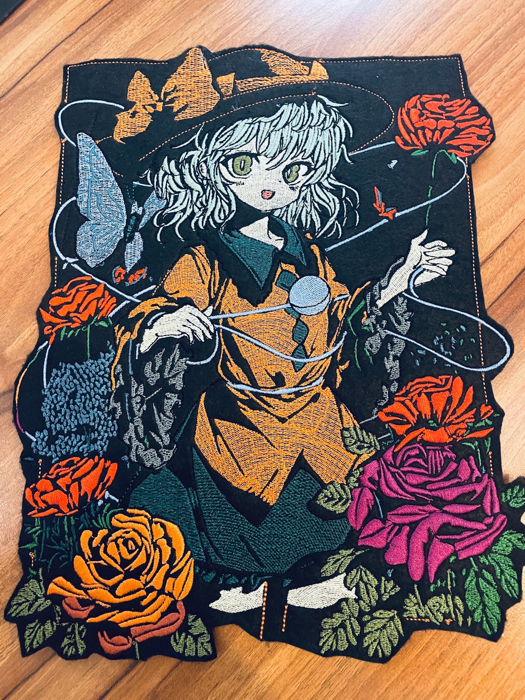 Koishi Komeiji Touhou Project Embroidered Patch // Art Anime Character ...