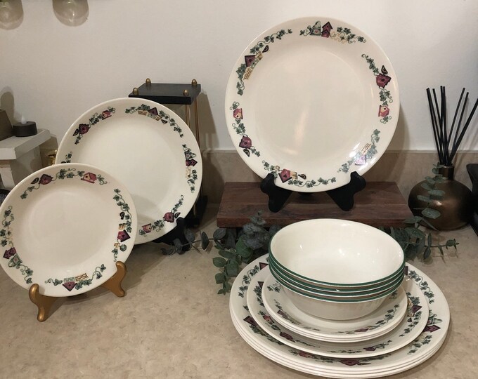 Corelle Garden Home Dinnerware - Etsy
