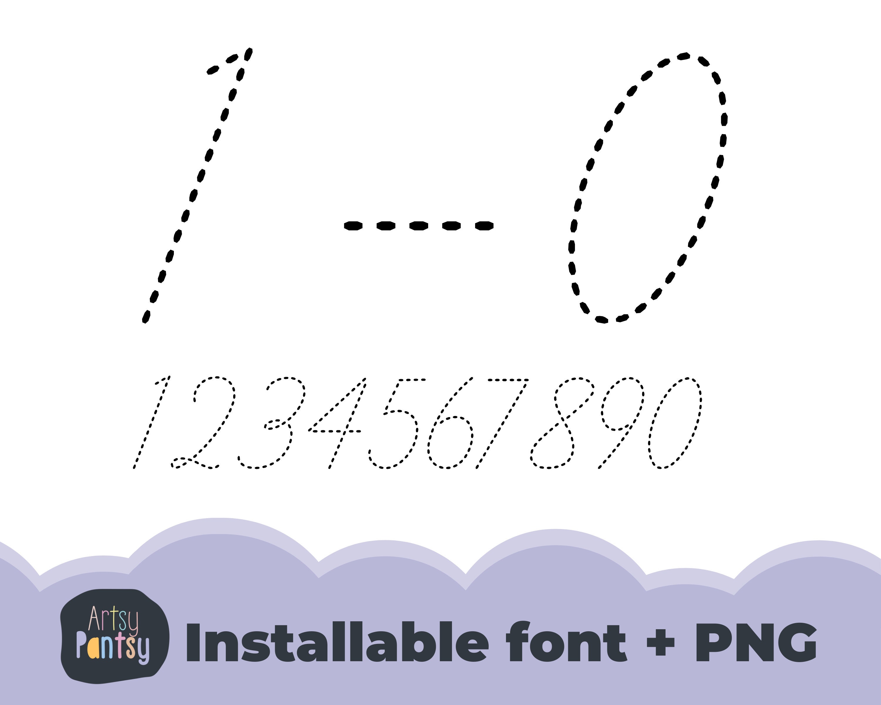 Fonts for Teachers: Tracing Fonts, Alphabet Letter Tracing Font, Letter ...