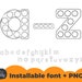Fonts for Teachers: Tracing Fonts, Alphabet Letter Tracing Font, Letter ...