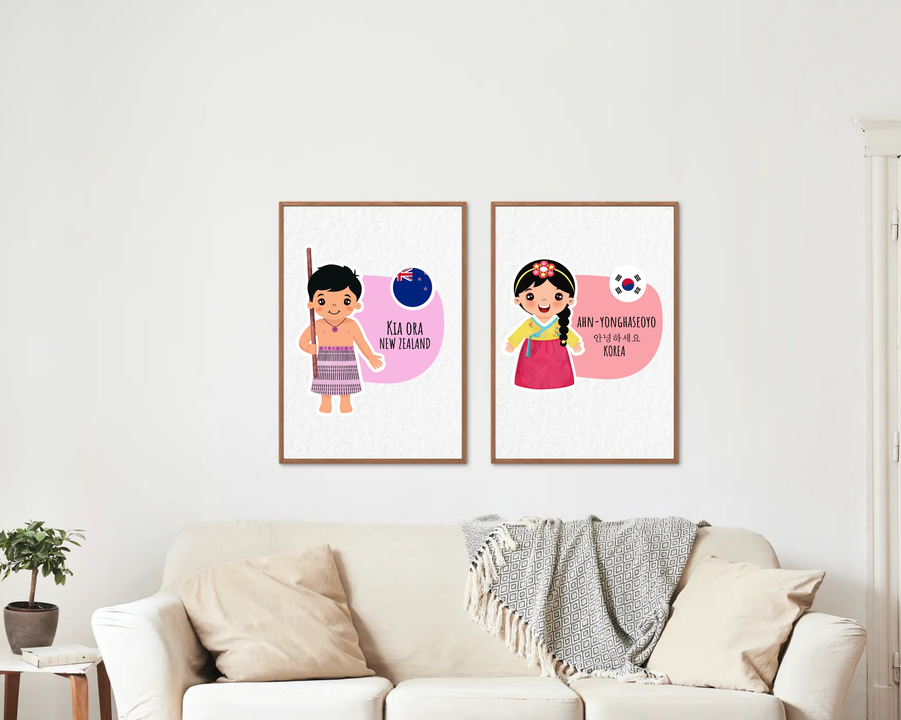 World Languages Clipart: Children's Educational Graphics (PNG) - Etsy