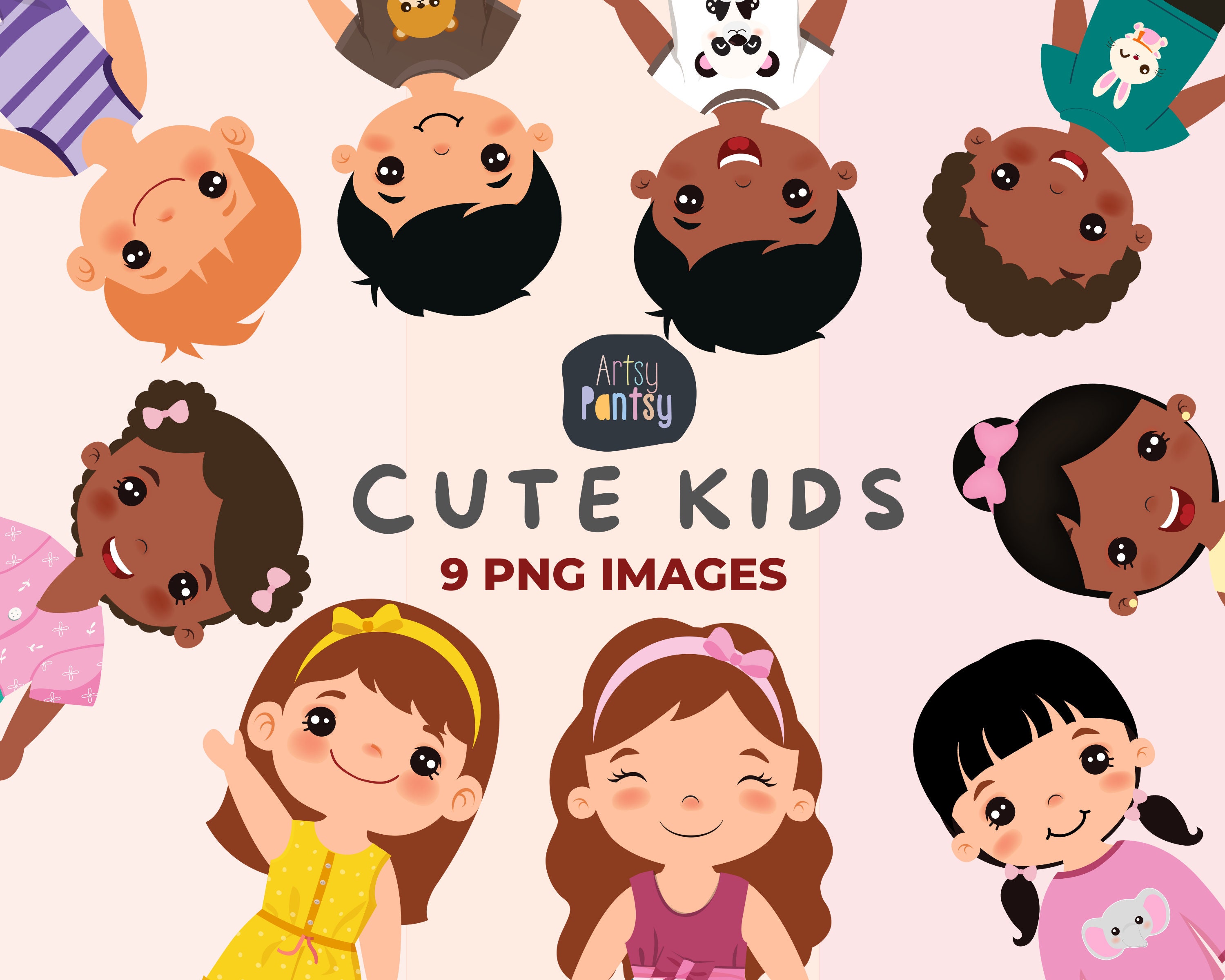 Cute Kids Children's Educational Graphics. Children - Etsy UK