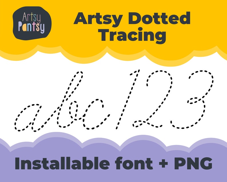Fonts for Teachers: Tracing Fonts, Alphabet Letter Tracing Font, Letter ...