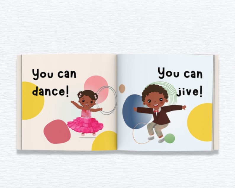 Kids Dancing Clipart, Watercolor, Children Clipart, Dancing Clip Art ...