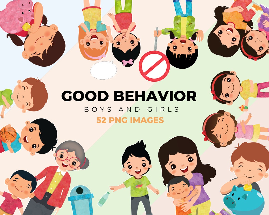 Good Behaviour Part 1 Children's Educational Graphics. Images of ...