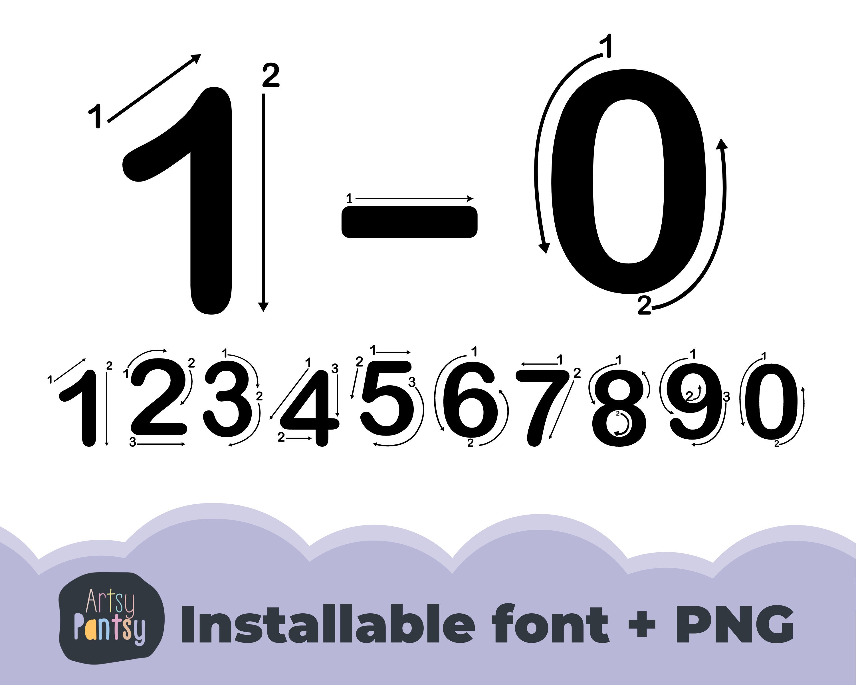 Fonts for Teachers: Tracing Fonts, Alphabet Letter Tracing Font, Letter ...