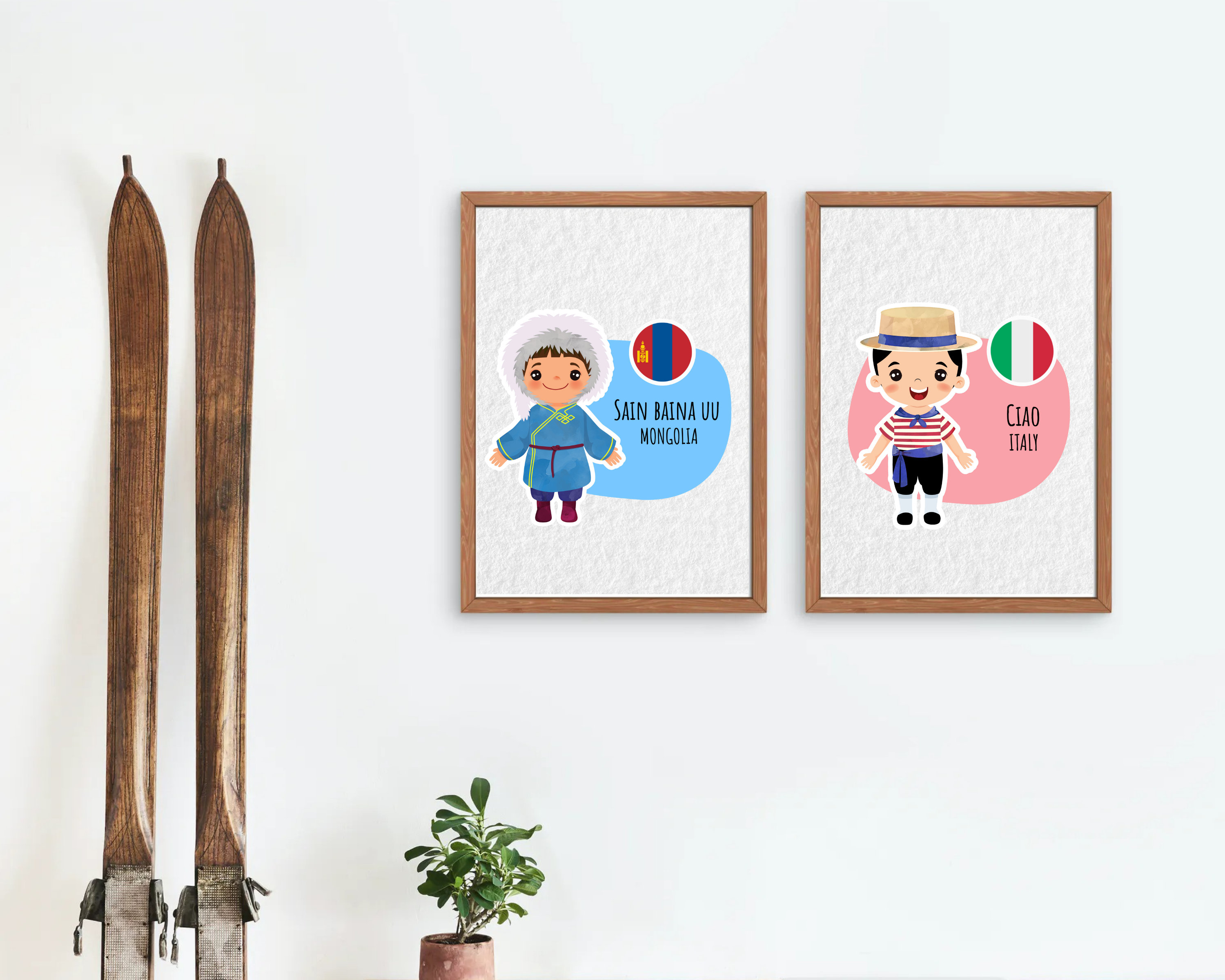 World Languages Clipart: Children's Educational Graphics (PNG) - Etsy