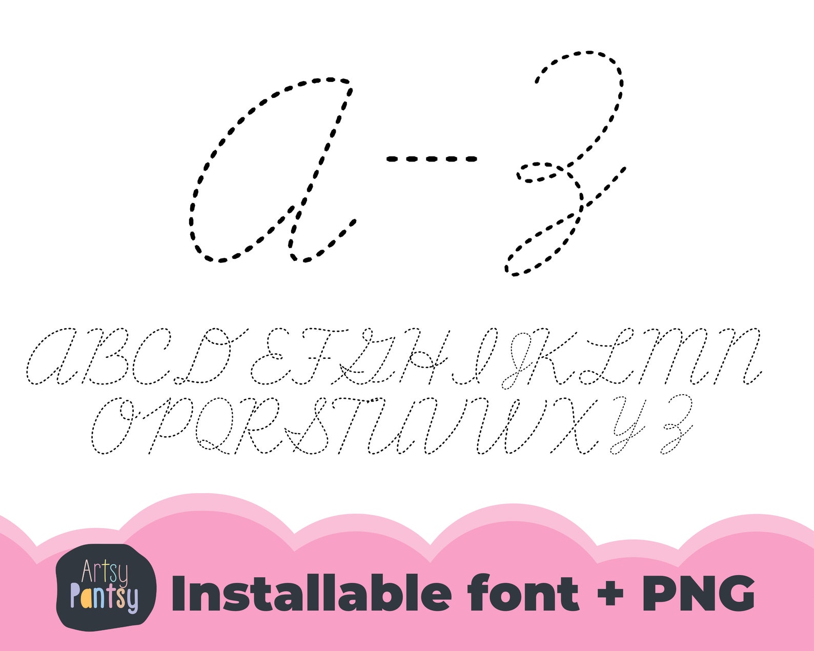 Fonts for Teachers: Tracing Fonts, Alphabet Letter Tracing Font, Letter ...