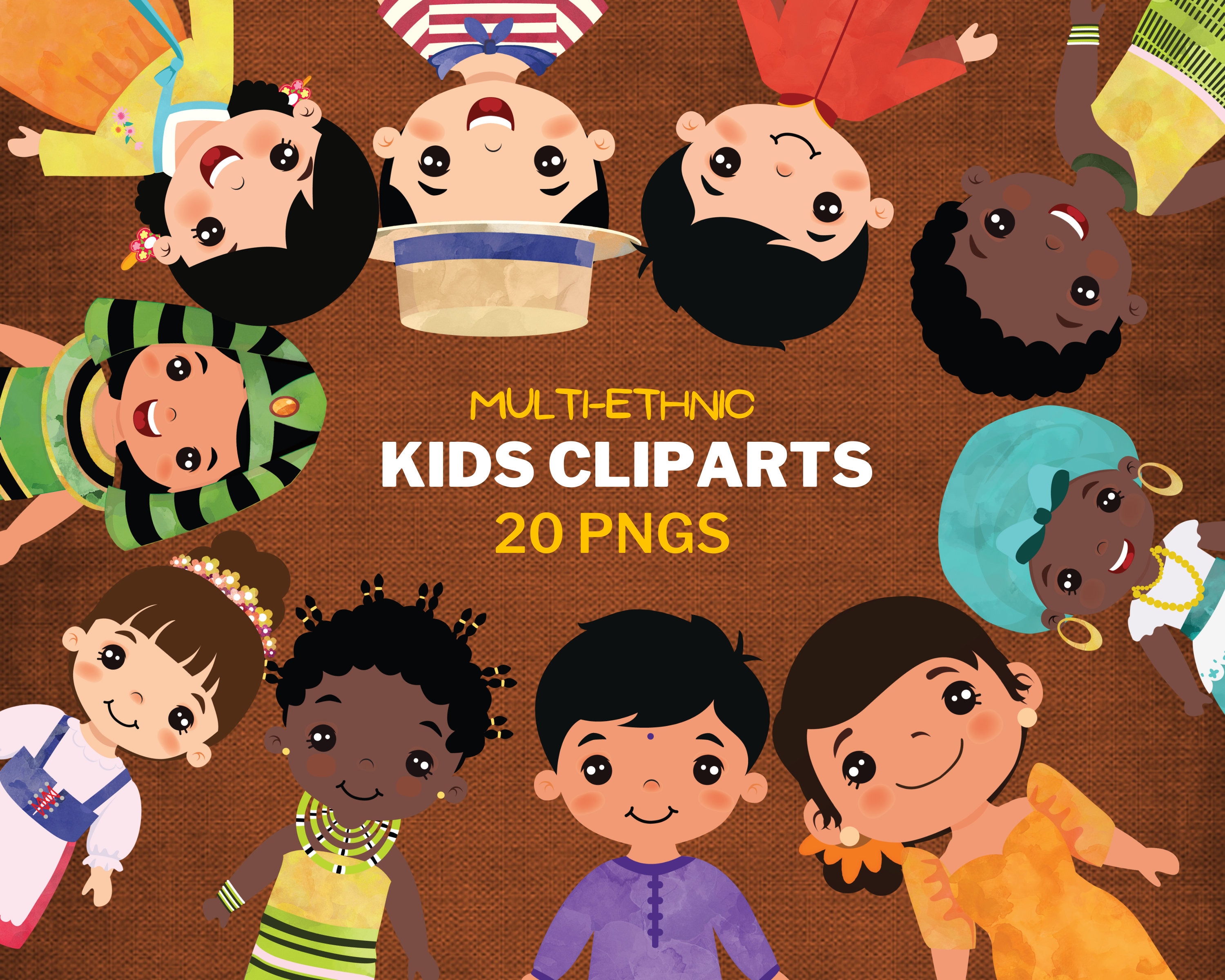 Multicultural Students Clipart Images