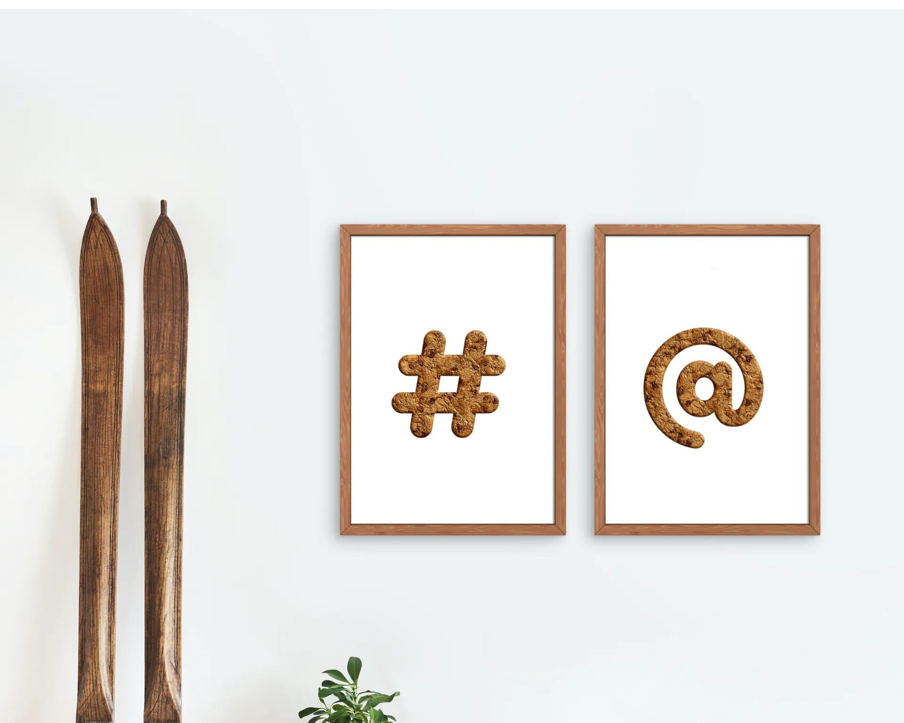 Cookie Alphabet Clipart 78 PNG Cookie Graphics Letters Name | Etsy