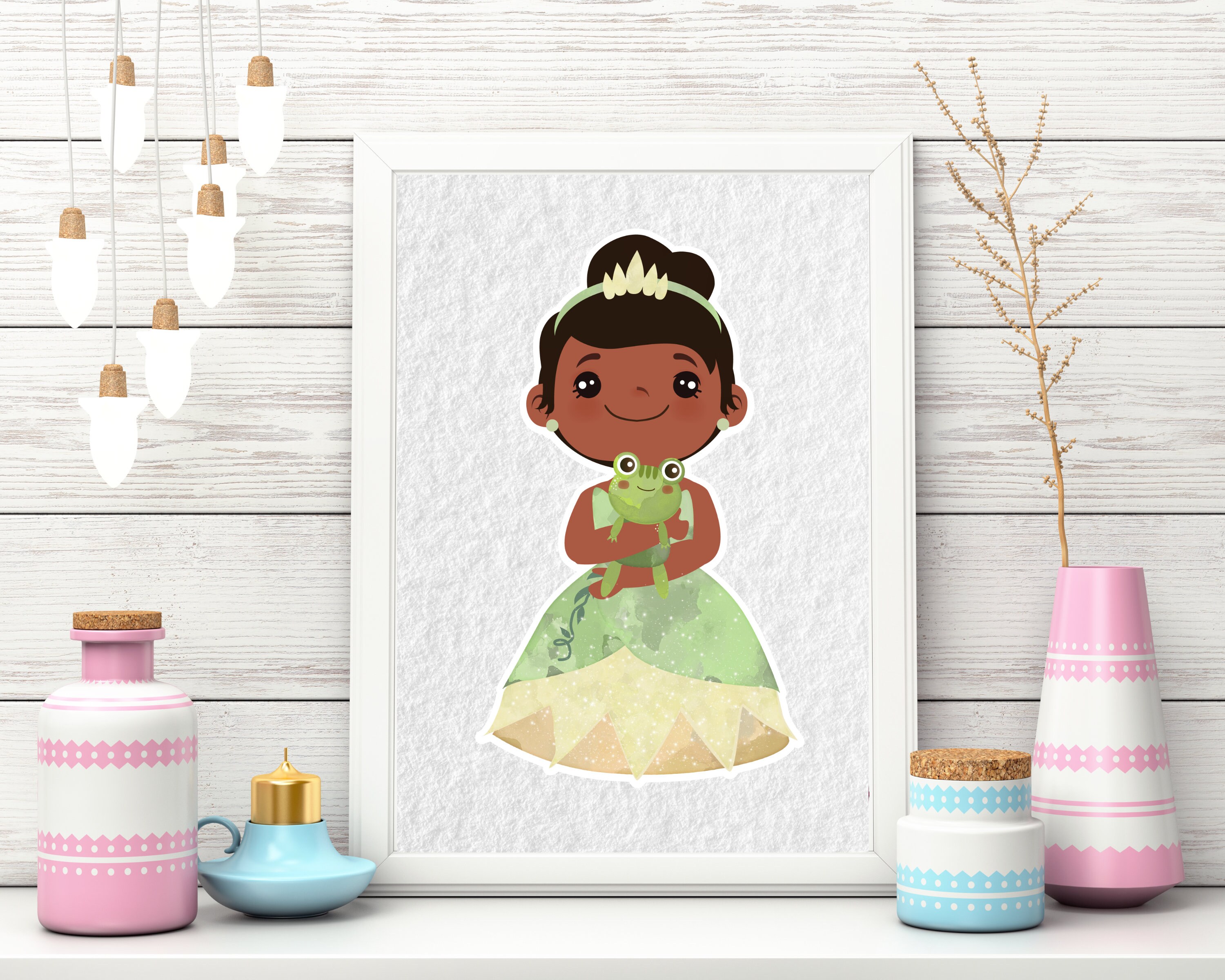 Cute Princess Clip Art, Instant Download PNG File,princess Costumes ...