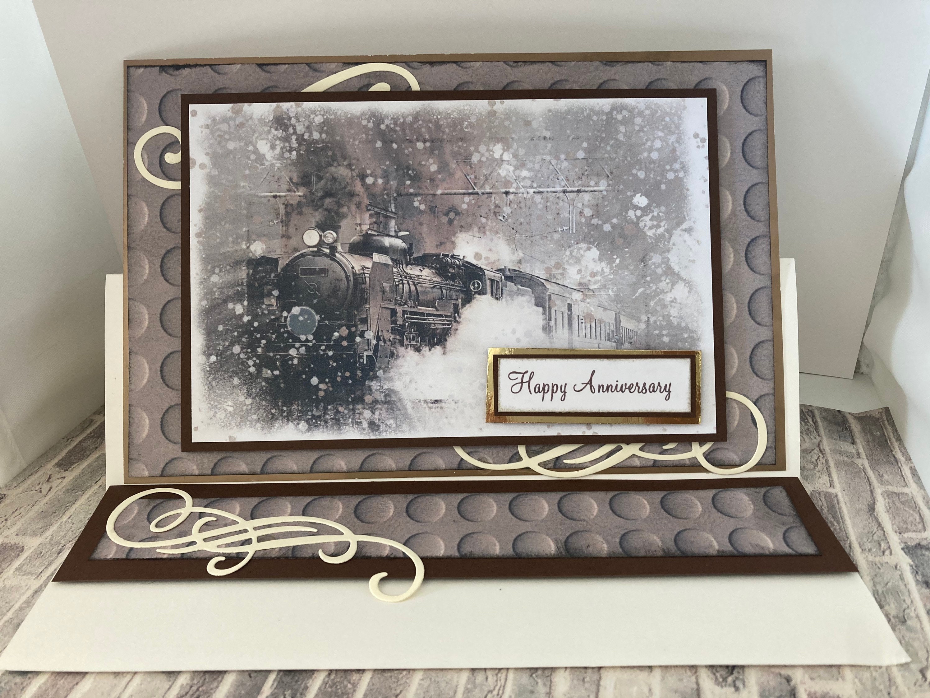 Steam Train Cardmaking PDF Digital Download Design Sheet Comes - Etsy UK