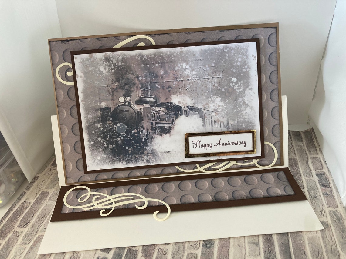 Steam Train Cardmaking PDF Digital Download Design Sheet Comes - Etsy UK