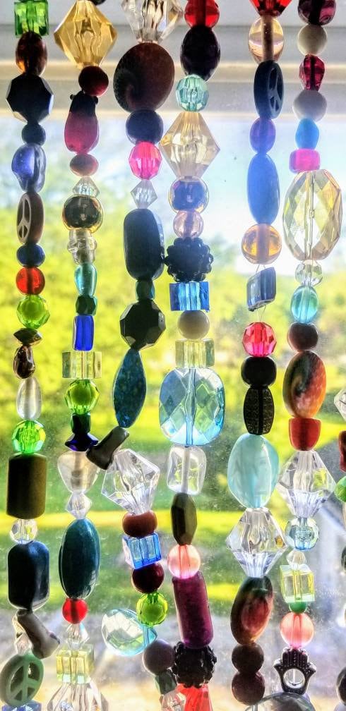 Bohemian Beaded Curtain Strand - Etsy