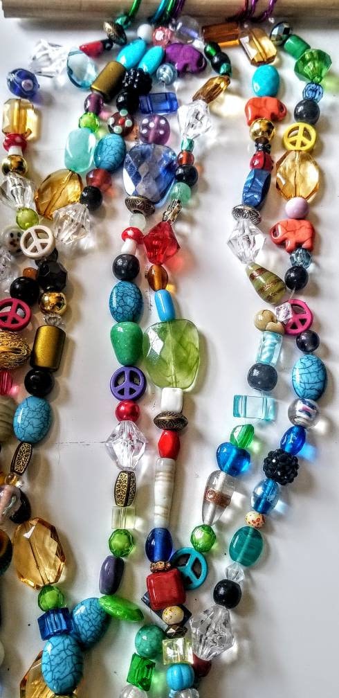 Bohemian Beaded Curtain Strand - Etsy