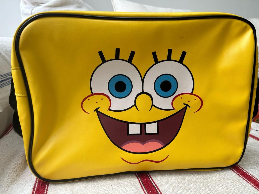 Vintage 00 Spongebob Shoulder Bag With Adjustable Strap - Etsy
