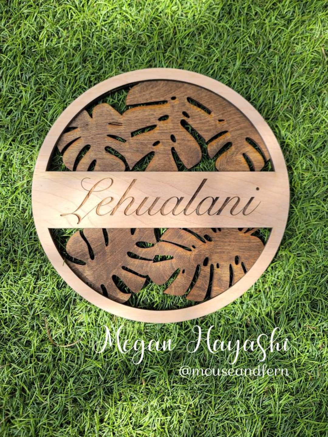 Personalized Wooden Sign, Personalized Welcome Sign, Hawaiian Welcome ...