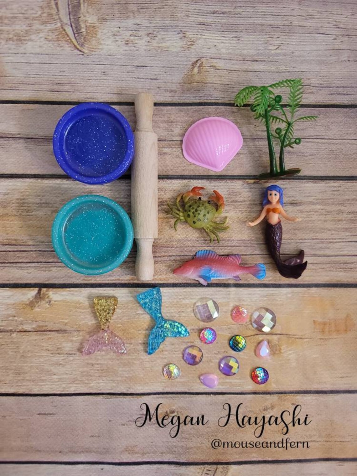 Mermaid Busy Box Craft Kit Kids Diy Kit Mermaid Kit Kids - Etsy