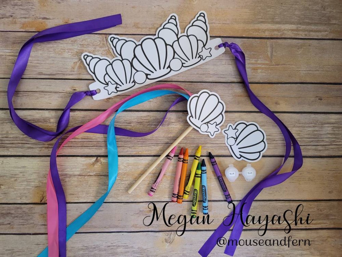 Mermaid Busy Box Craft Kit Kids Diy Kit Mermaid Kit Kids - Etsy