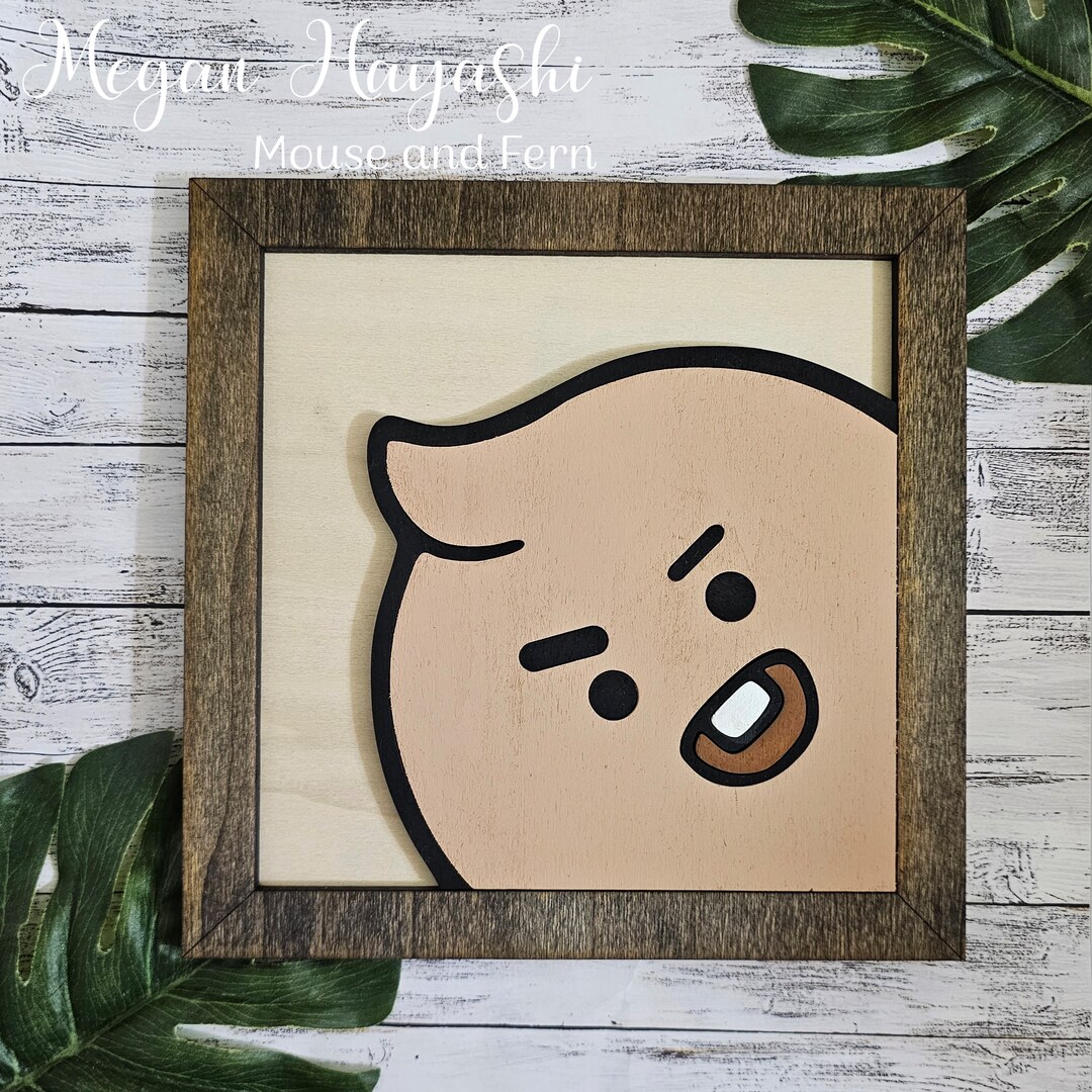 Shooky Frame, Shooky Deco, BT21, Shooky, Cute Shooky, BTS, Cute BTS ...