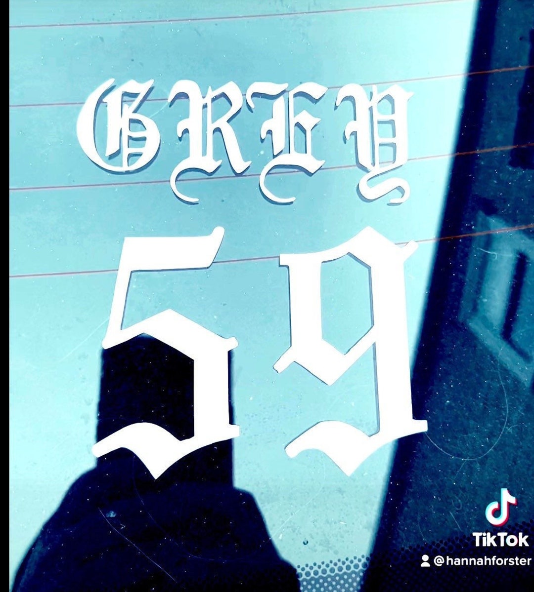 Grey 59 Suicide Boys Car Decal - Etsy