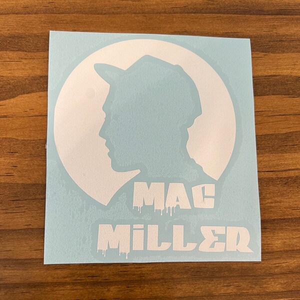Mac Miller Car Decal - Etsy