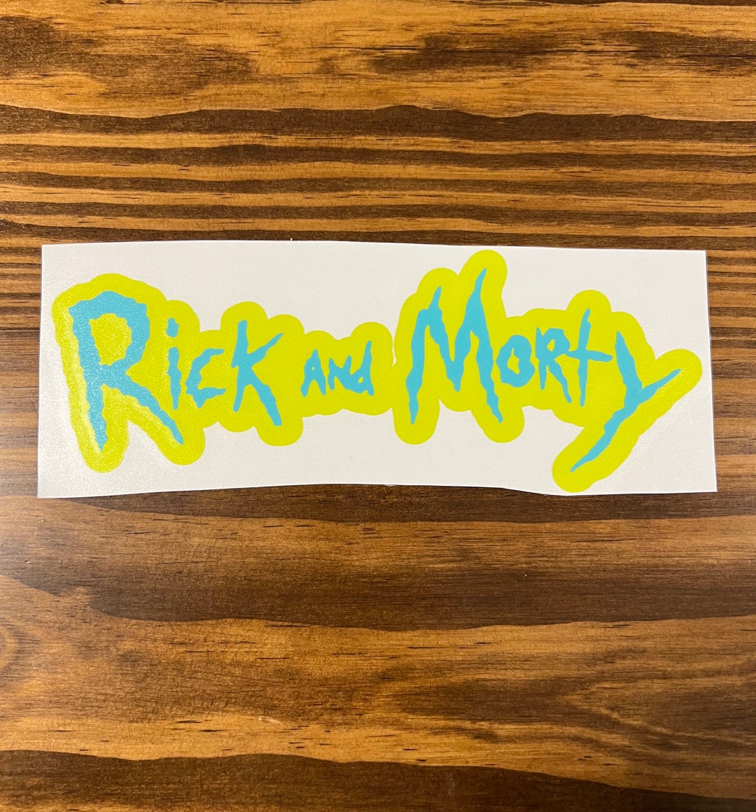 Rick and Morty Car Decal - Etsy