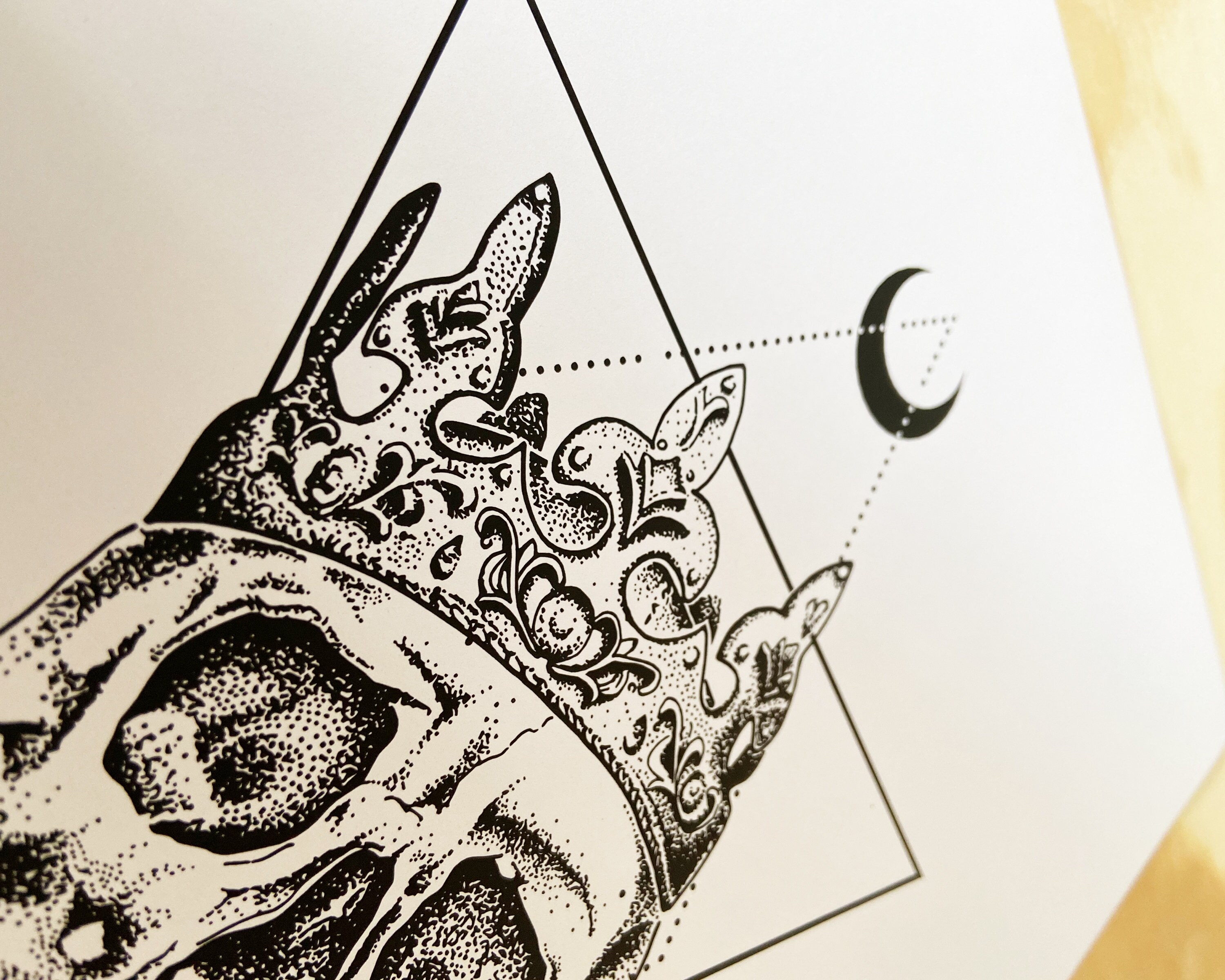 Leo Dotwork Skull Zodiac Sign Skull and Crown Hand Drawn - Etsy