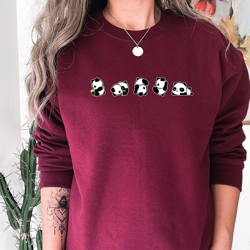 Panda Hoodie - Etsy