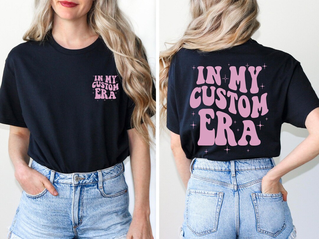 In My Era Custom Shirt,personalized Era Shirt,concert Outfit,gift for Fan Girl,custom Era T ...