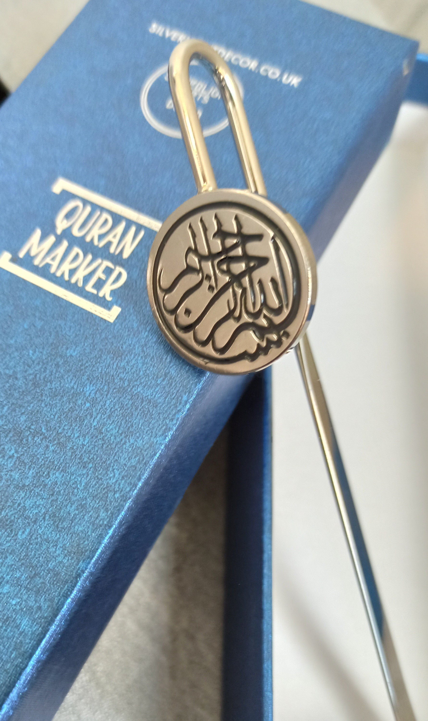 Gold or Silver Metal Quran Bookmark Page Marker Elegant Gift - Etsy UK