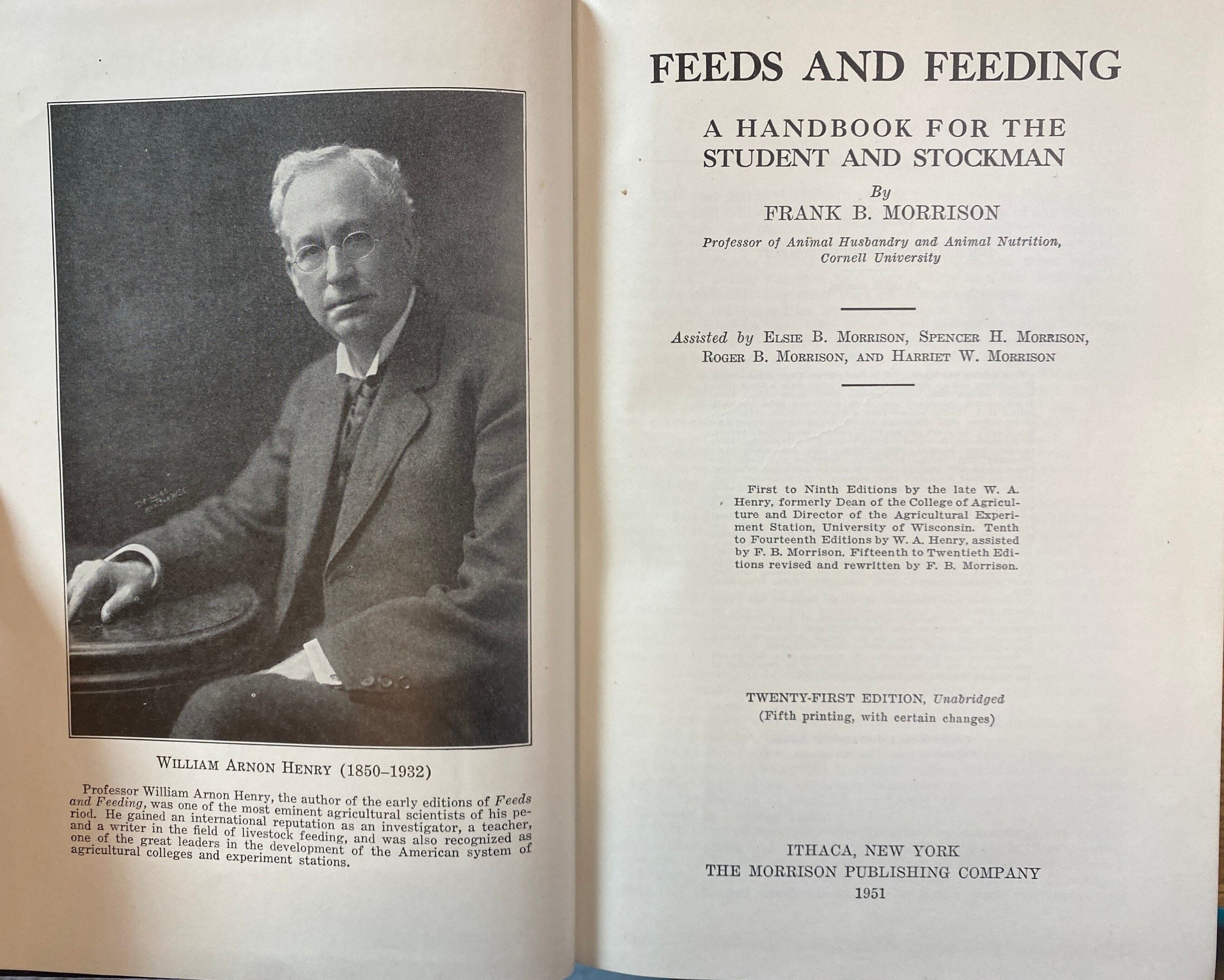 Feeds and Feeding by Frank B. Morrison Poultry Farming Vintage - Etsy
