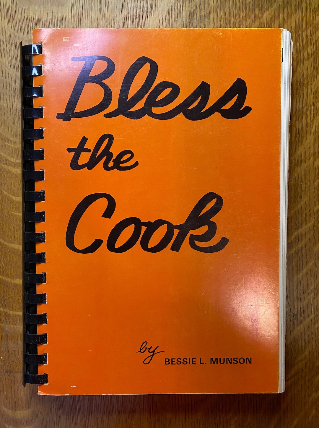 Bless the Cook by Bessie L. Munson 1st Edition Cookbook SIGNED - Etsy
