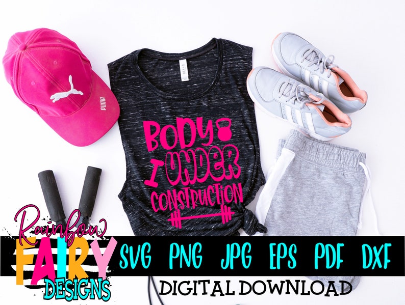 Body Under Construction Svg Workout Svg GYM Svg Funny | Etsy