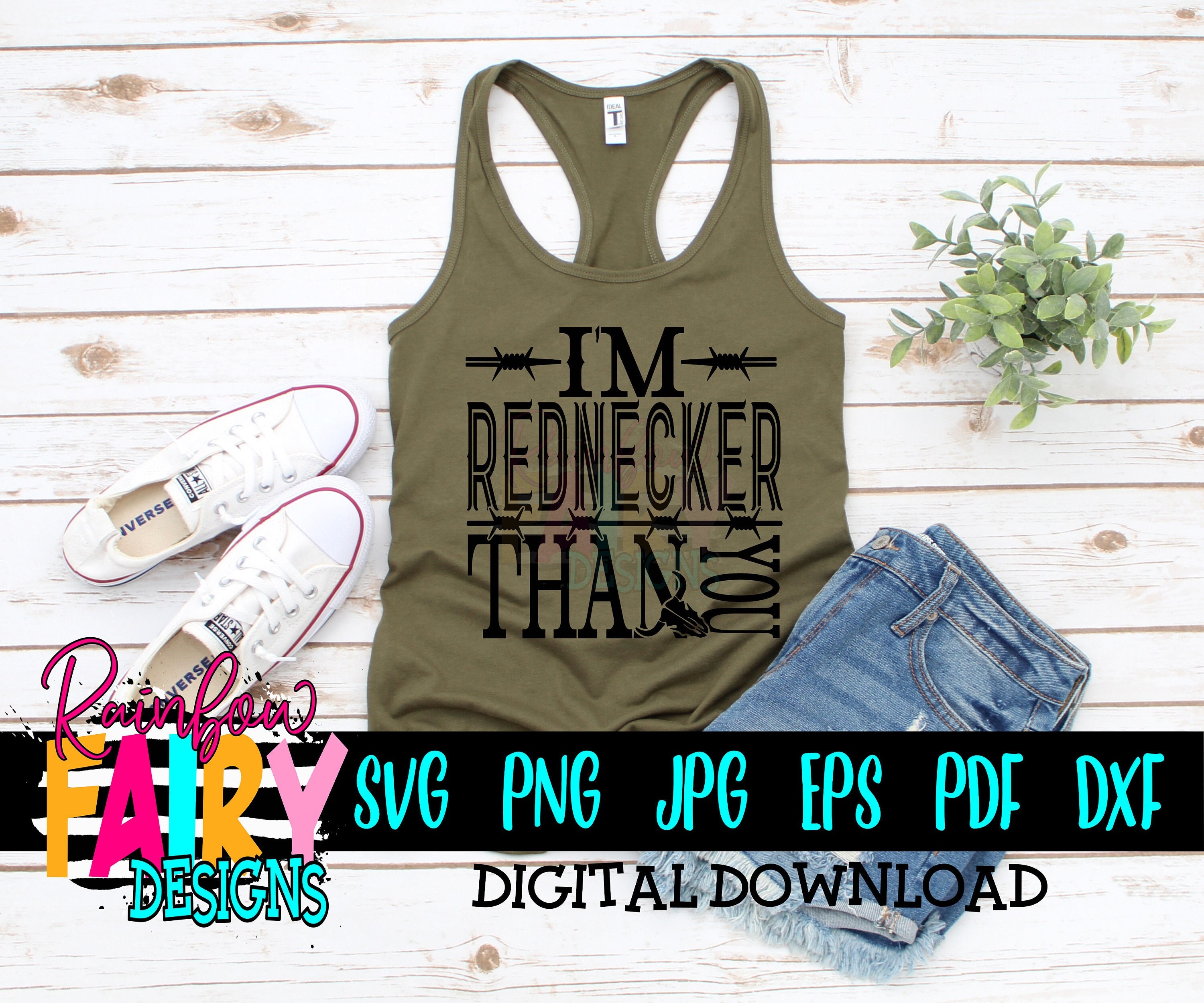 I'm Rednecker Than You SVG Country Music Svg Music - Etsy