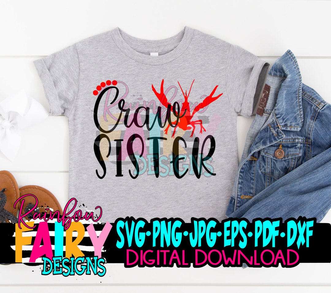 Instant Download, Crawfish Boil Svg, Craw Sister Design, Craw Daddy ...