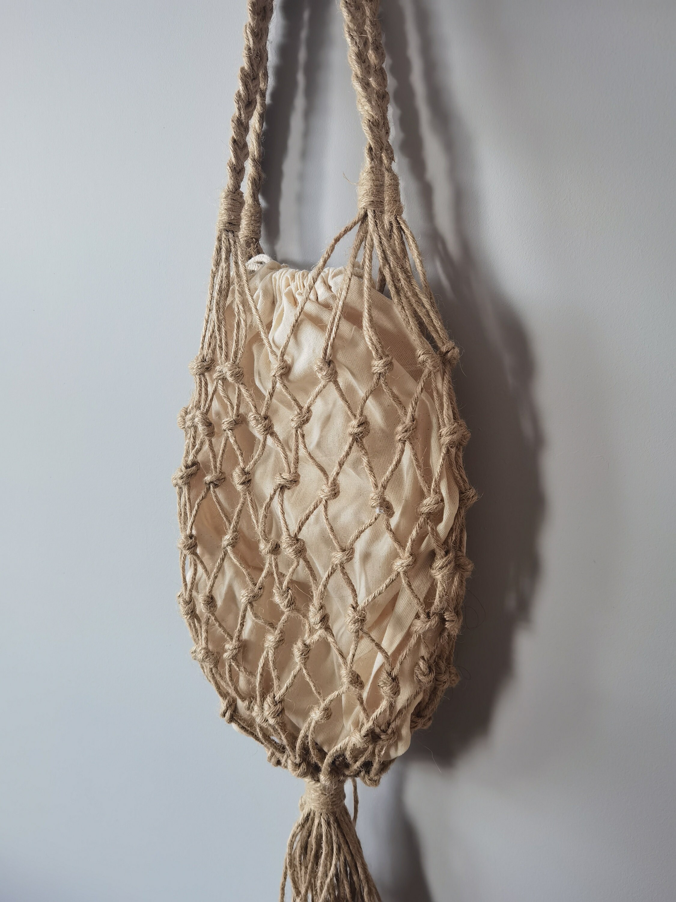 Jute Rope Bag | Grocery Bag | Beach Bag | Eco Friendly Bag | Summer Bag ...