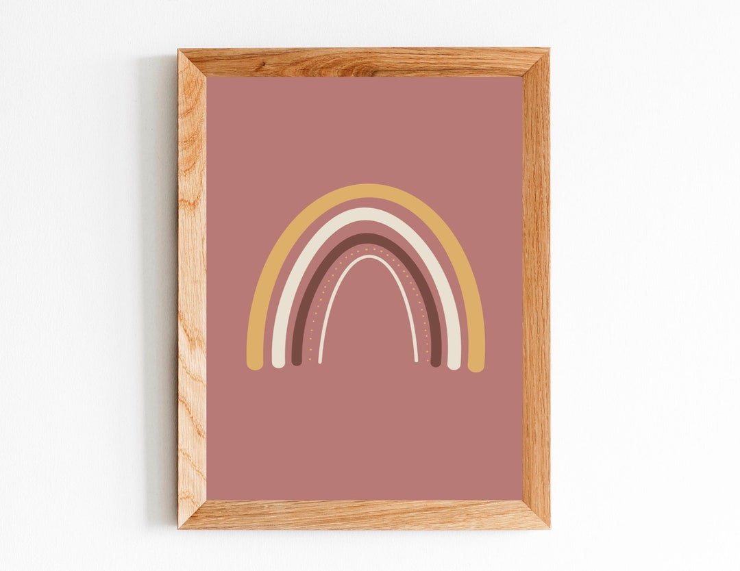 Rainbow Printable Wall Art - Etsy