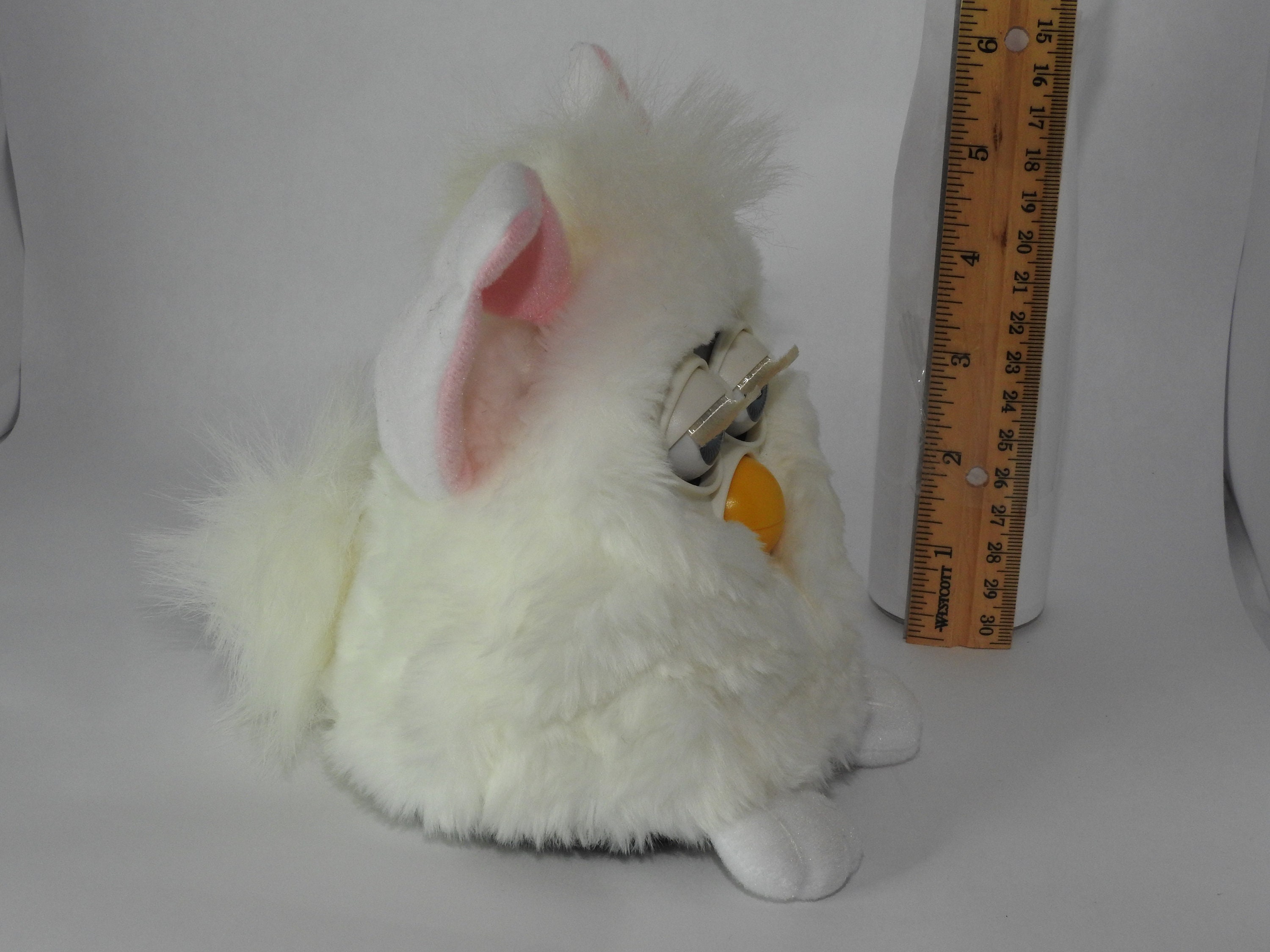 Furby-vintage 1st Edition Electronic Interactive "snowball" White Furby ...