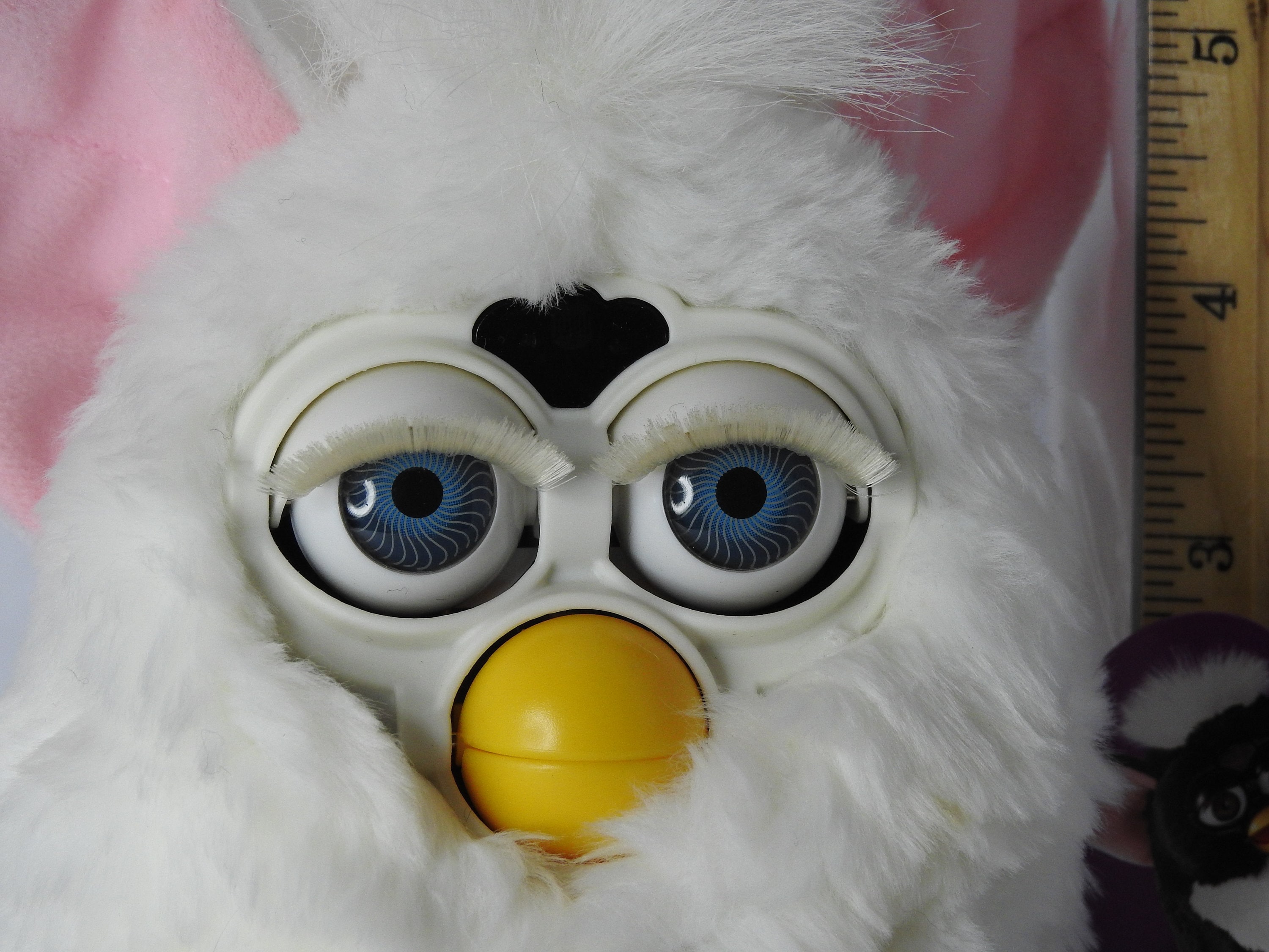 Furby-vintage 1st Edition Electronic Interactive "snowball" White Furby ...