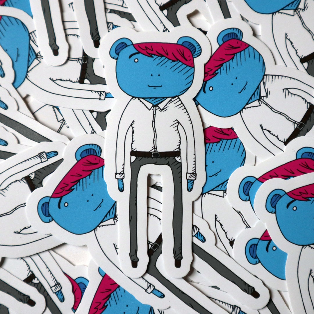 Bill the Sticker Boy | Vinyl Sticker - Etsy