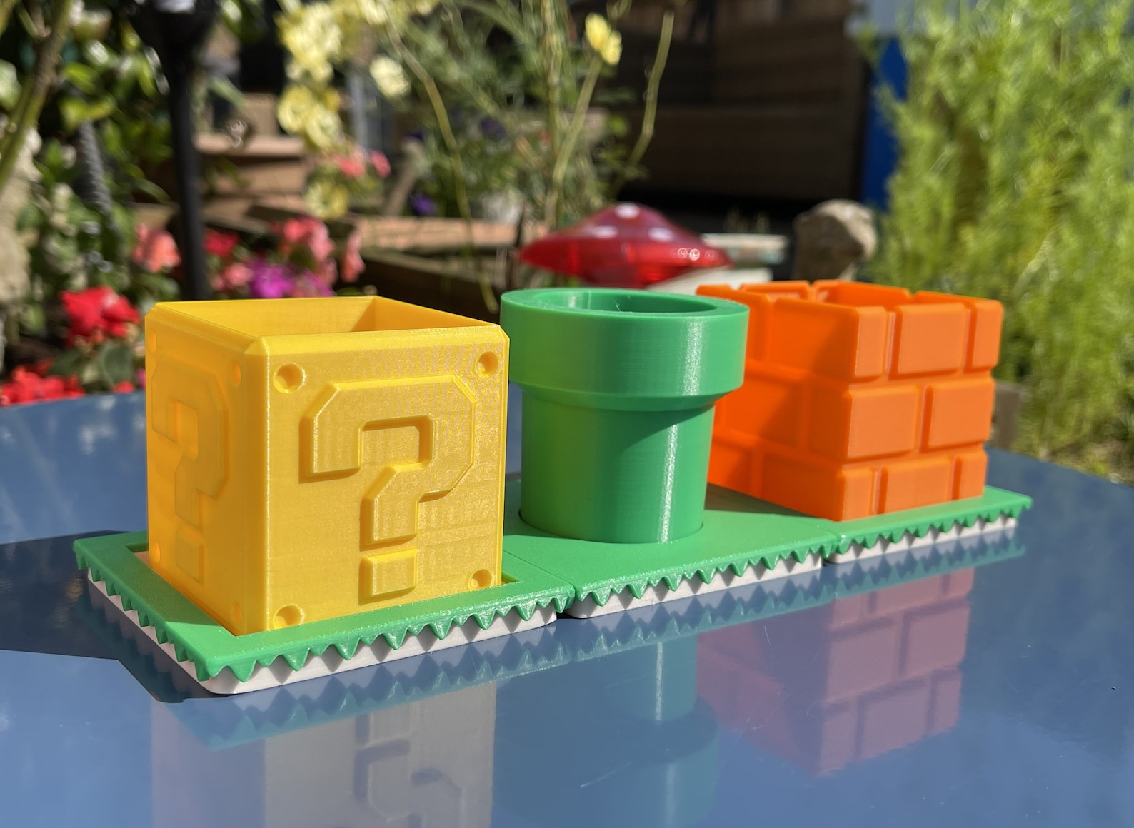 Mario Block & Tube Planters | 3D Printed | Retro Gaming Decor | Unique ...