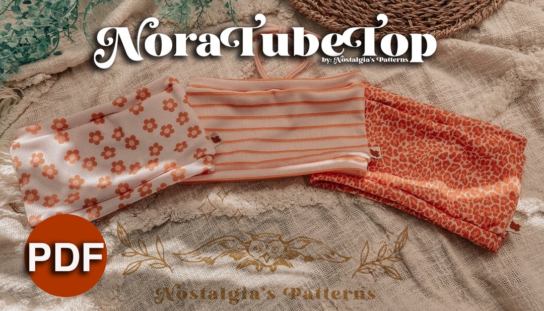 Nora Tube Top Tutorial and Pattern - Etsy