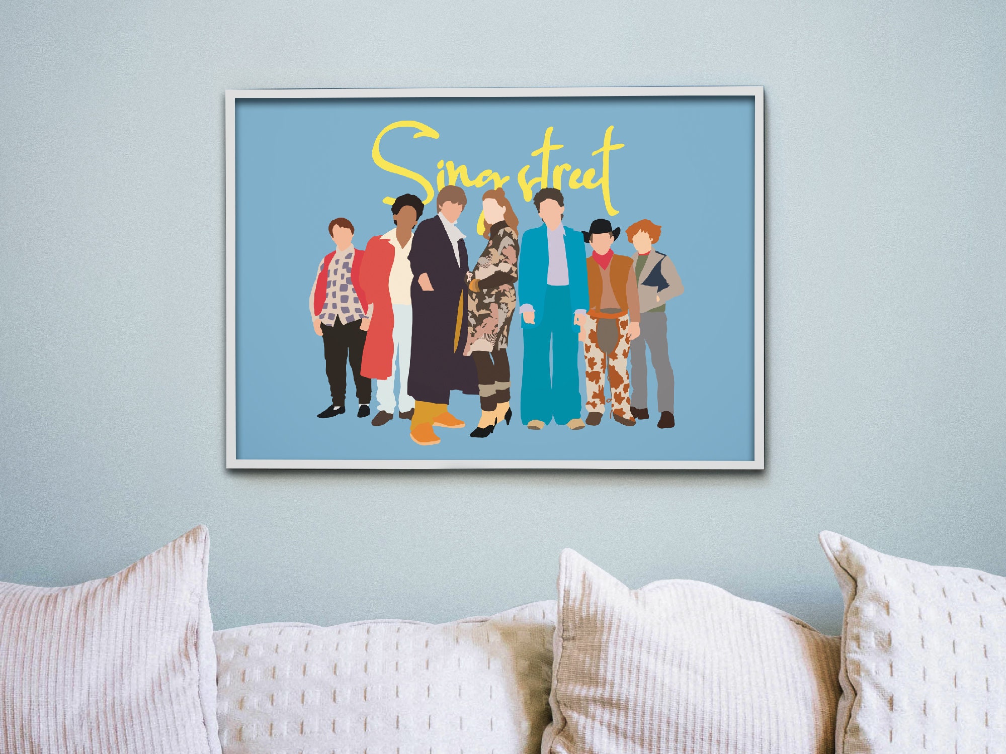 Sing Street Minimalist Movie Illustration INSTANT DOWNLOAD Artwork ...