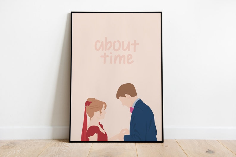 About Time Minimalist Movie Illustration | INSTANT DOWNLOAD | Artwork ...