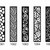 DXF Patterns File Privacy Screen Vinyl Decor Panel Templates Silhouette ...