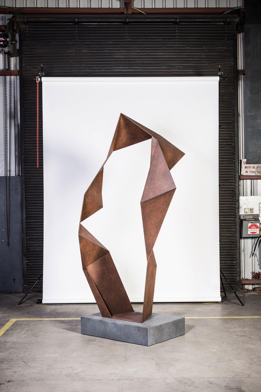 Outdoor Metal Garden Sculpture | Unique Rusted Patina | Beautiful ...